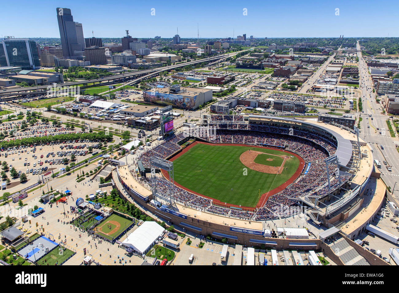 Aerial View Omaha Stock Photos & Aerial View Omaha Stock Images - Alamy