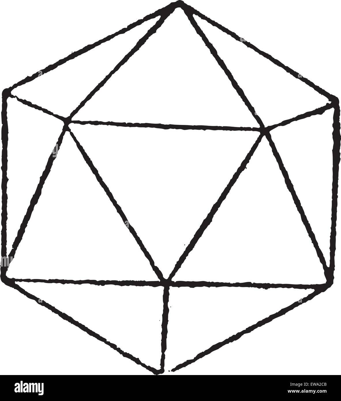 Icosahedron Stock Vector Images - Alamy