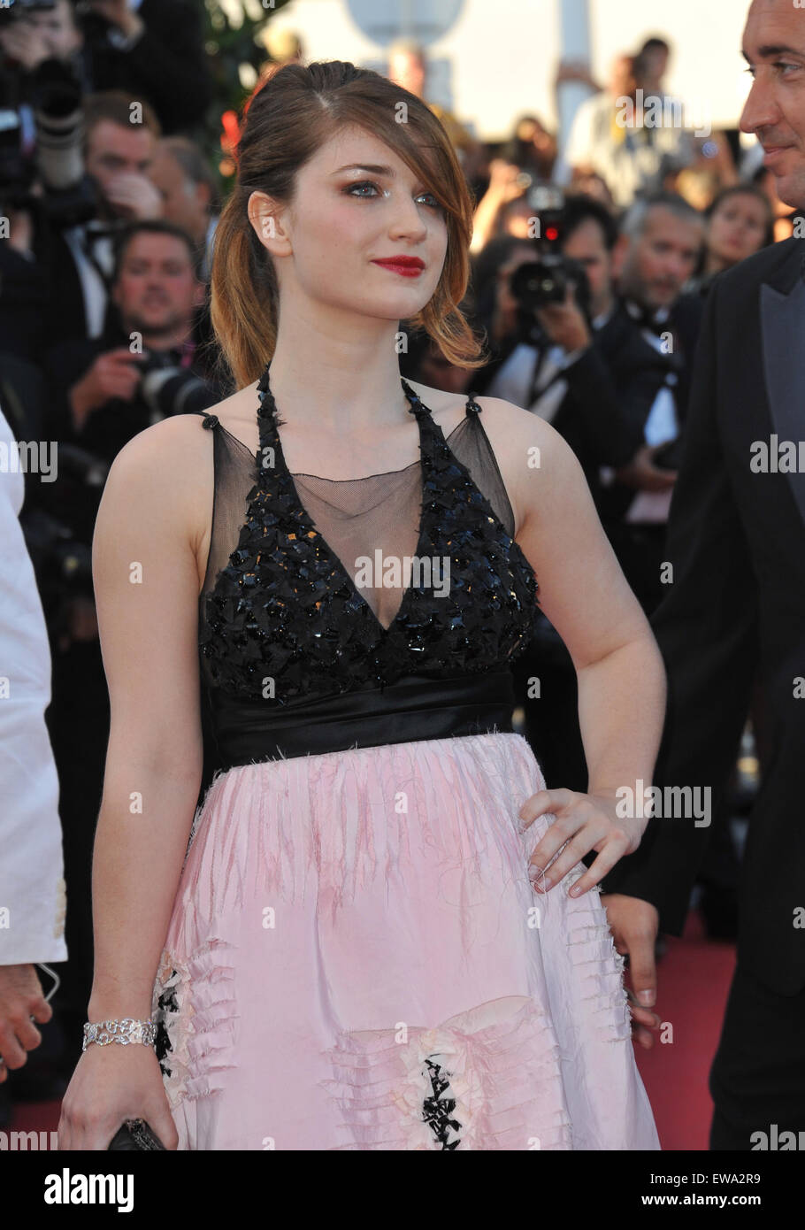 CANNES, FRANCE - MAY 20, 2011: Eve Hewson (daughter of Bono) at the ...