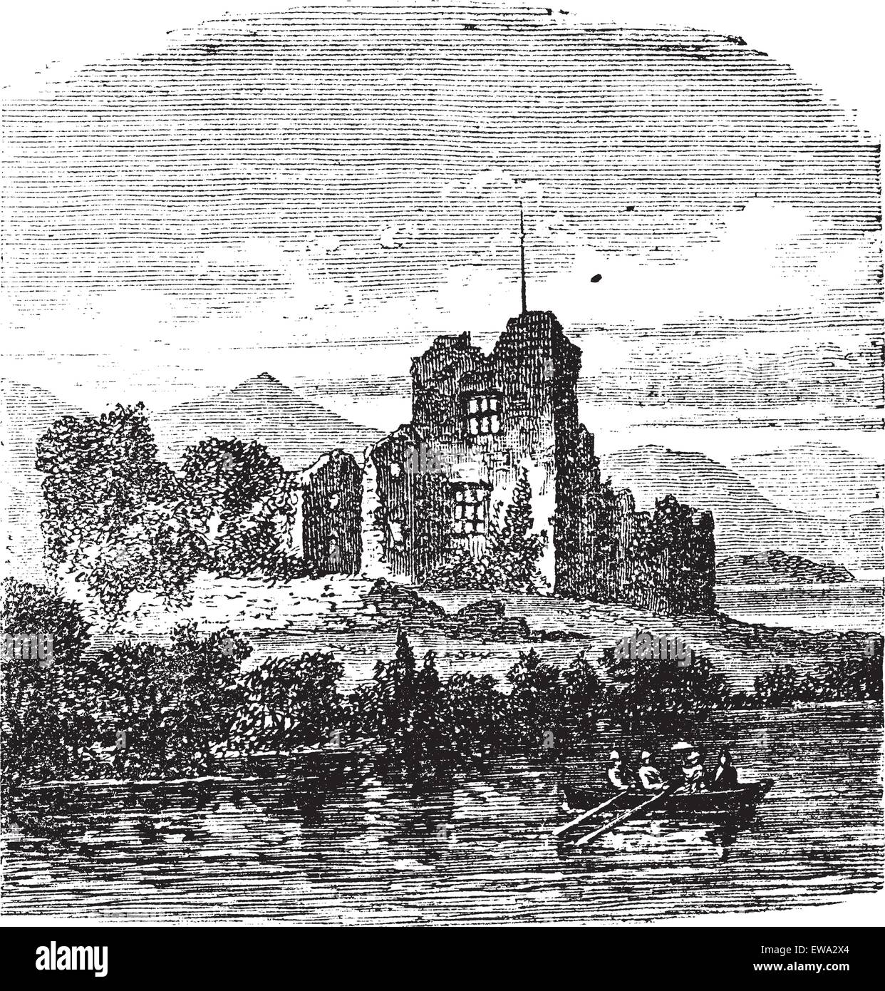 Irish Castles Drawings