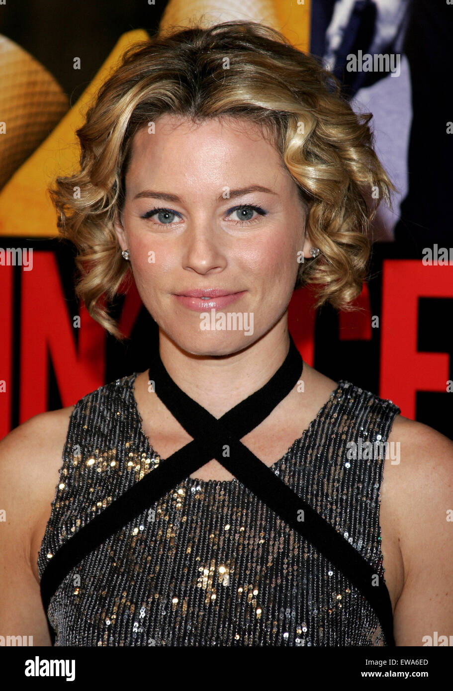 Elizabeth Banks attends the World Premiere of "Smokin' Aces" held at ...