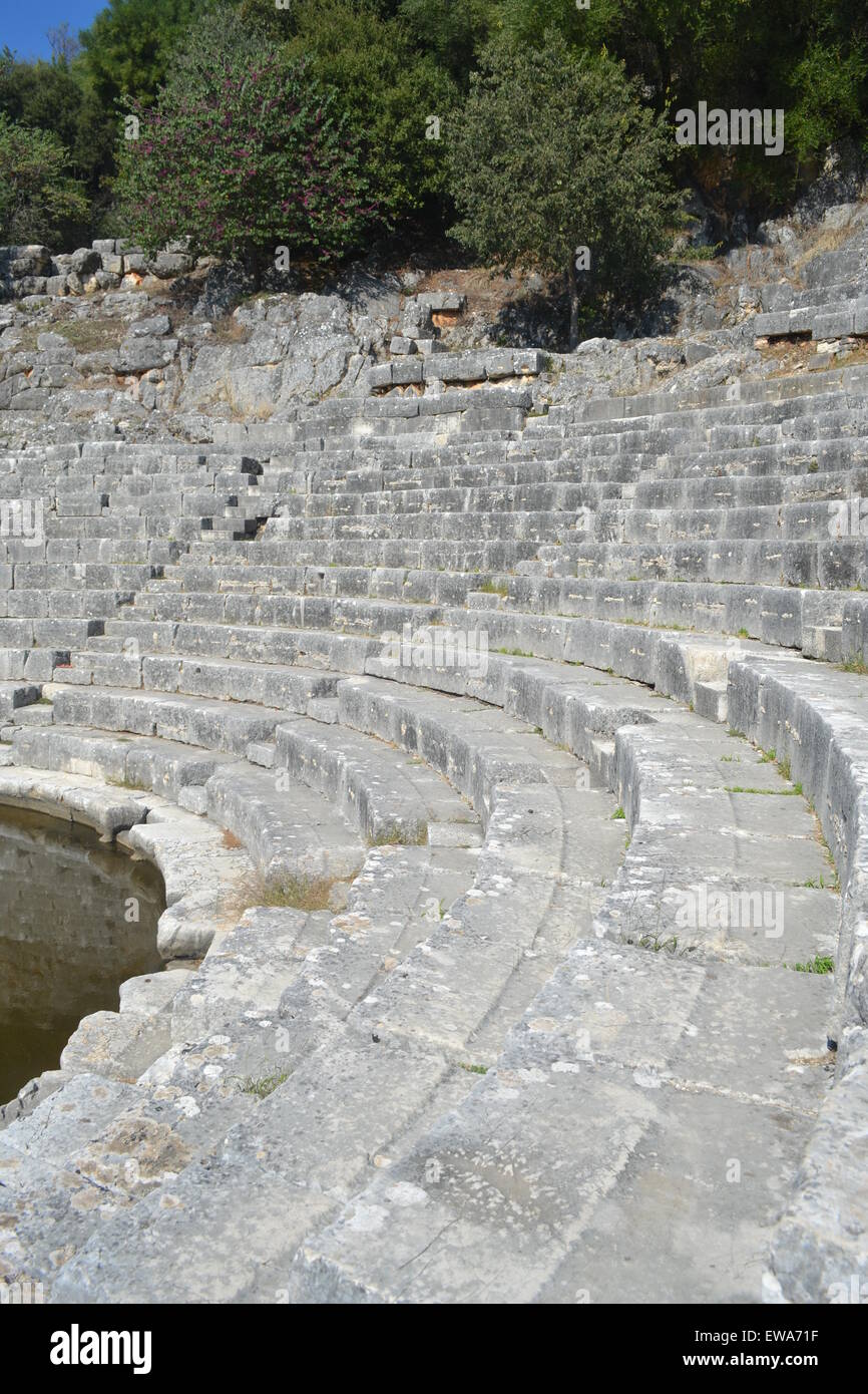 Butrint city ruins Stock Photo - Alamy