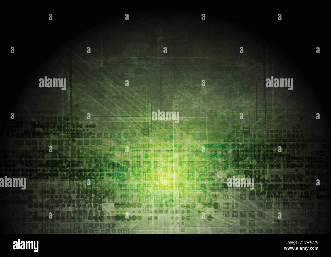 Green iridescent elements hi-res stock photography and images - Alamy