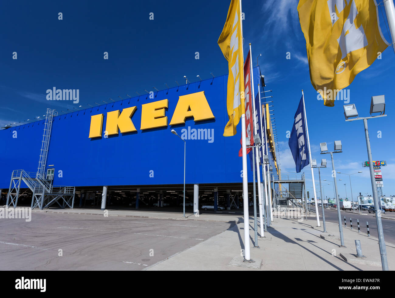 IKEA Samara Store. IKEA is the world's largest furniture retailer Stock ...