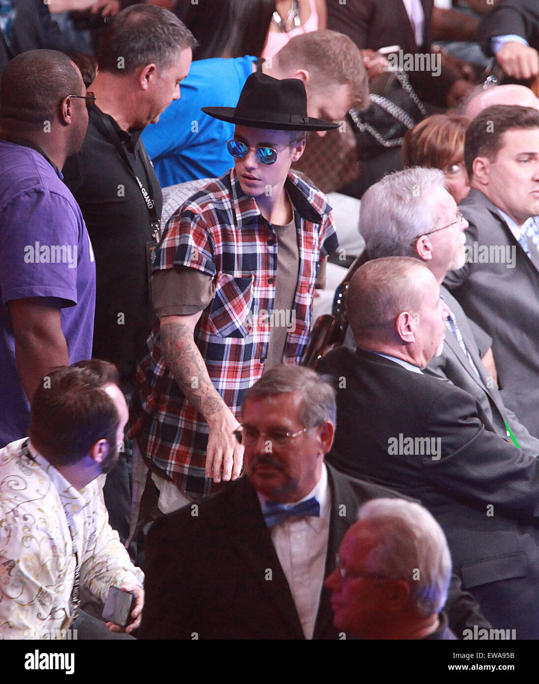 Las Vegas, Nevada, USA. 21st June, 2015. Singer Justin Beiber attends ...
