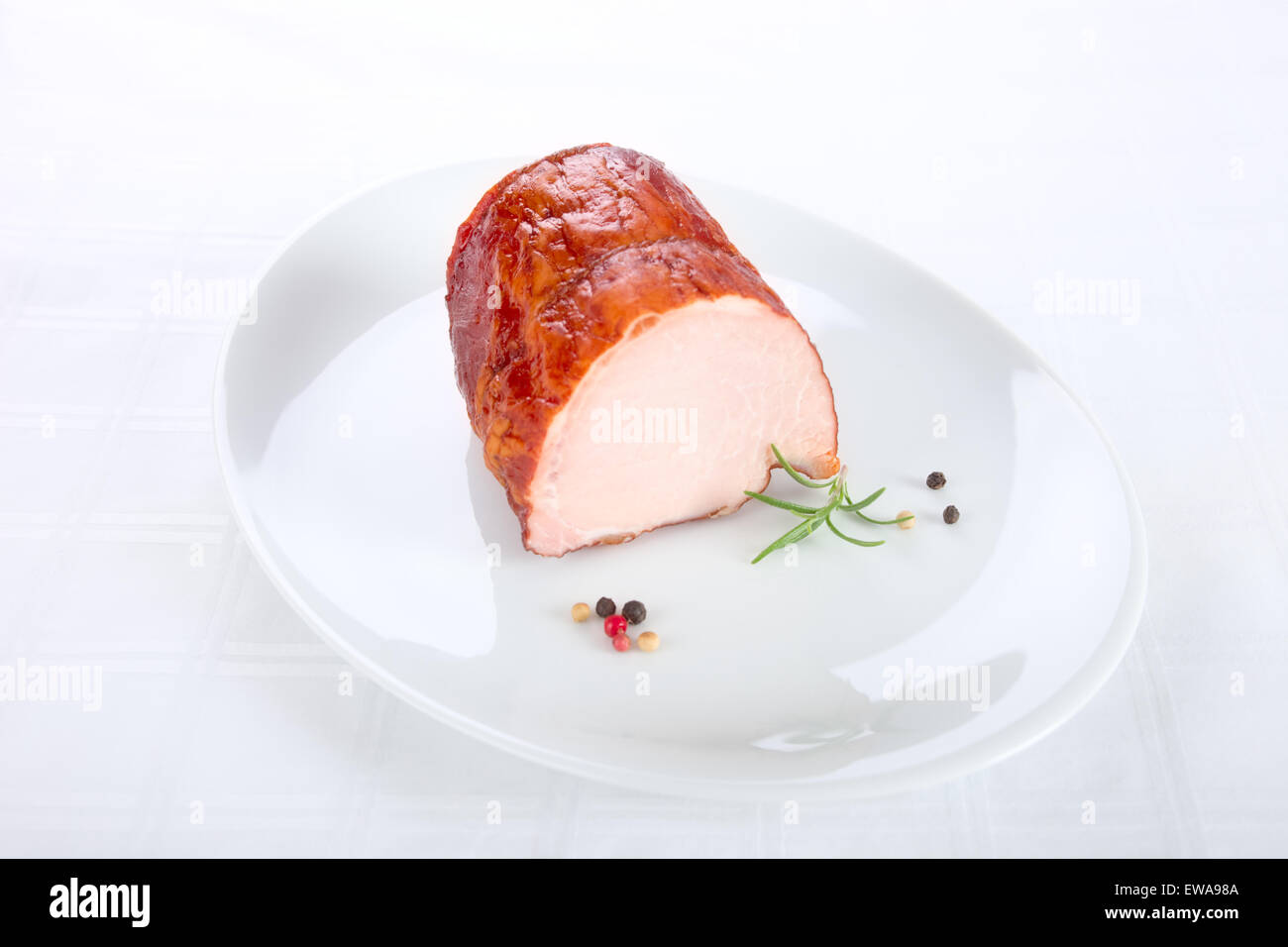 Smoked ham hi-res stock photography and images - Alamy