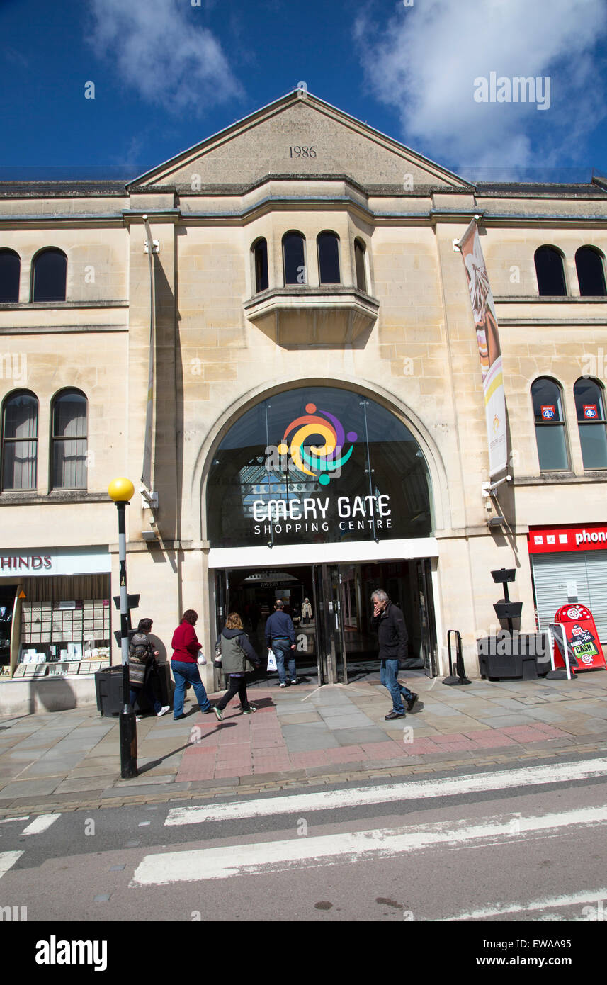 Emery Gate shopping centre in town centre, Chippenham, Wiltshire ...