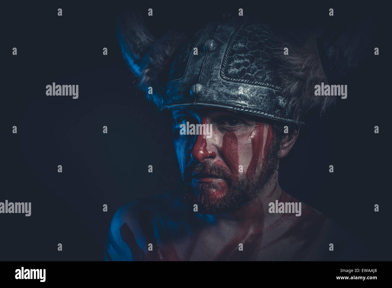 Viking War Face Paint