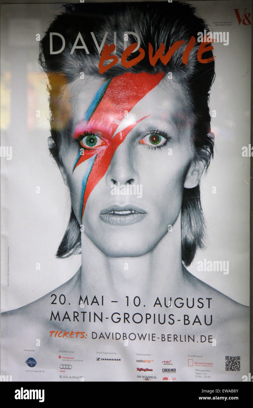 Impressionen - Ausstellung "David Bowie", Martin Gropius-Bau, 19. Mai ...