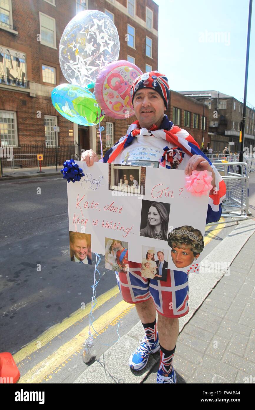 The Lindo Wing of St Mary's Hospital Preparations as the wait continues ...