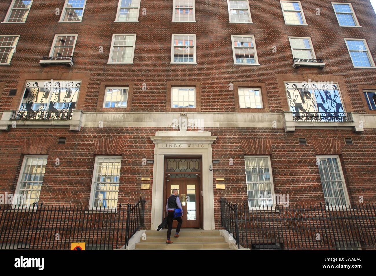 The Lindo Wing of St Mary's Hospital Preparations as the wait continues ...