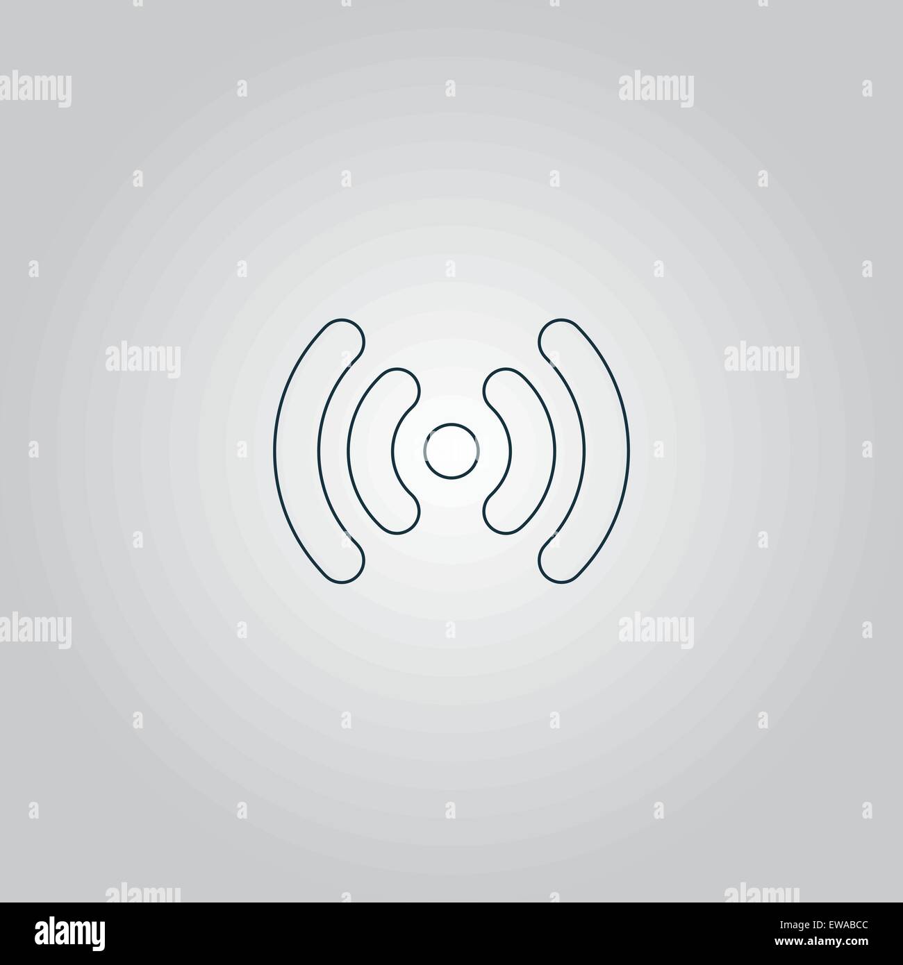 Vector Wi-Fi network icon Stock Vector Image & Art - Alamy