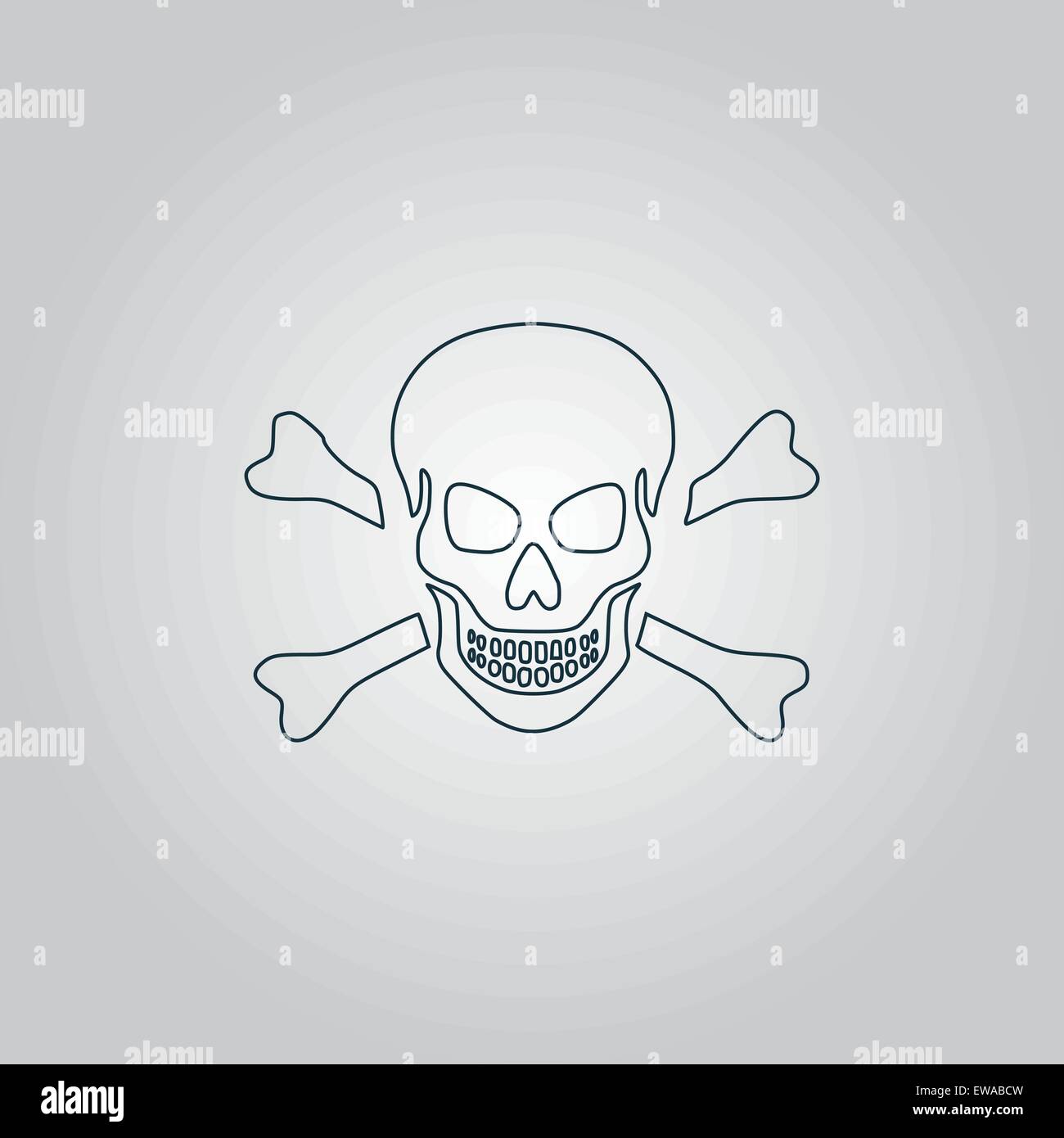 Cross bone hi-res stock photography and images - Alamy