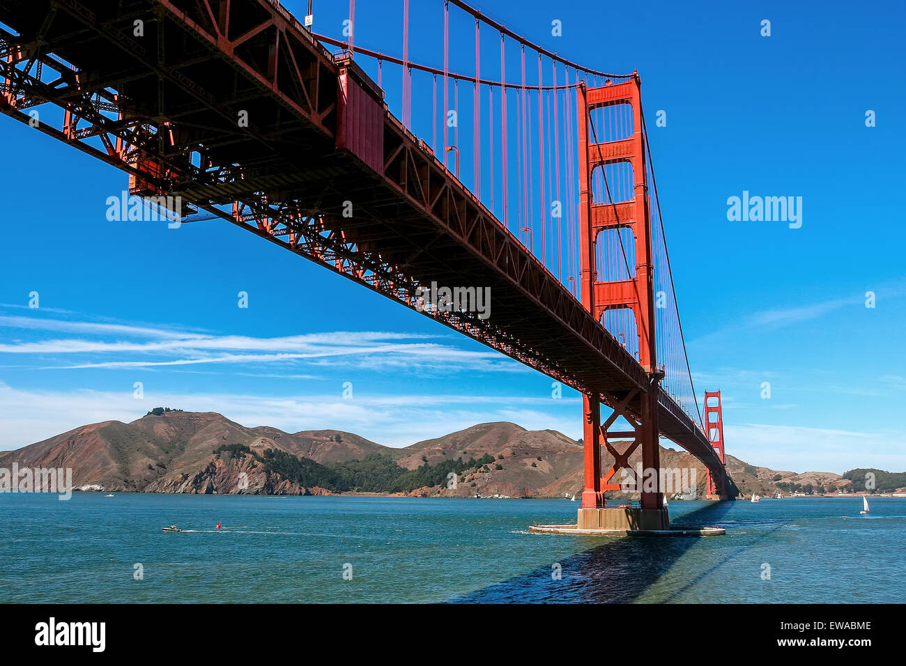 Famous Golden Gate Bridge in San Francisco, USA Stock Photo - Alamy