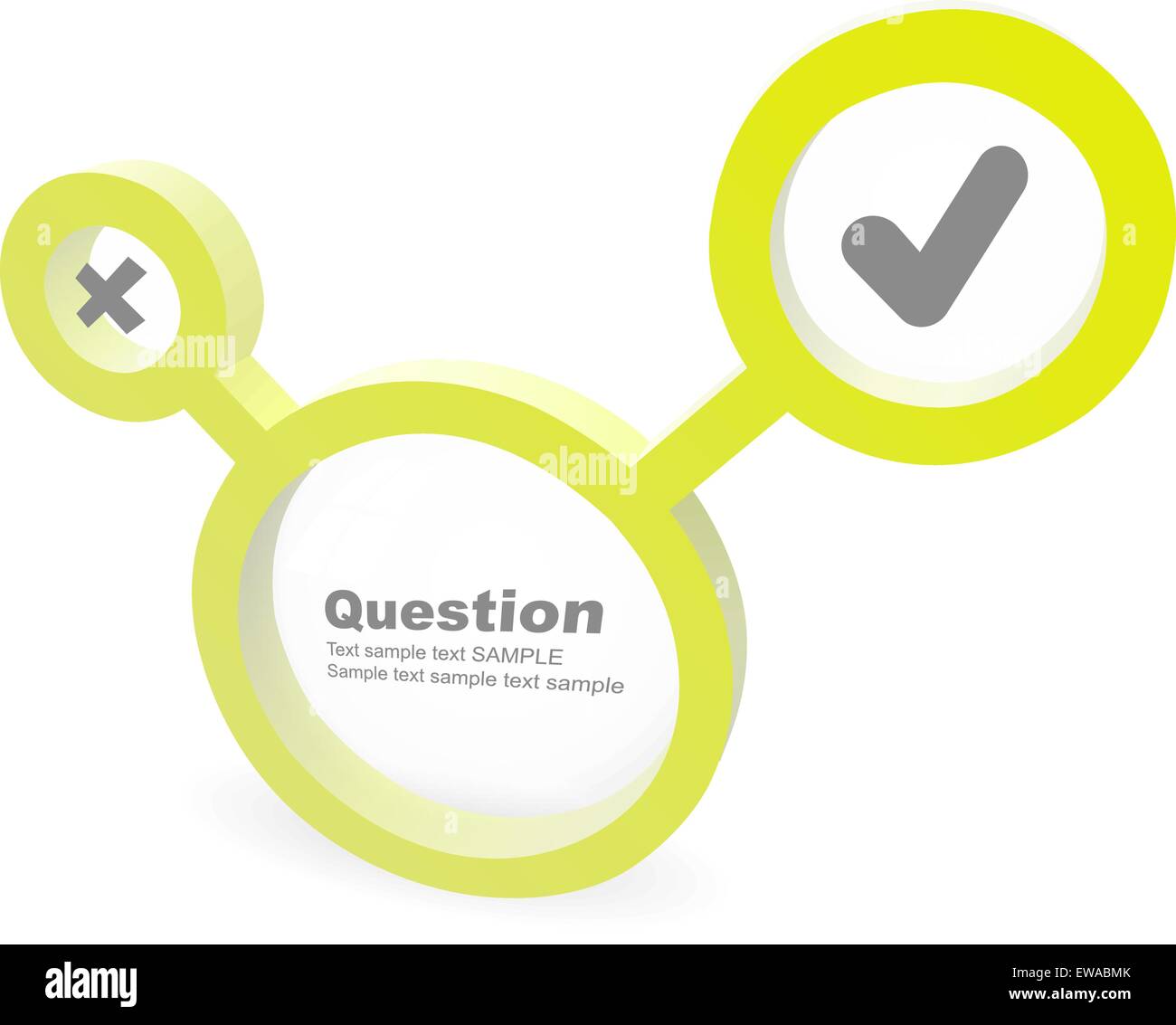 3d concept illustration. Usable for different business design Stock ...