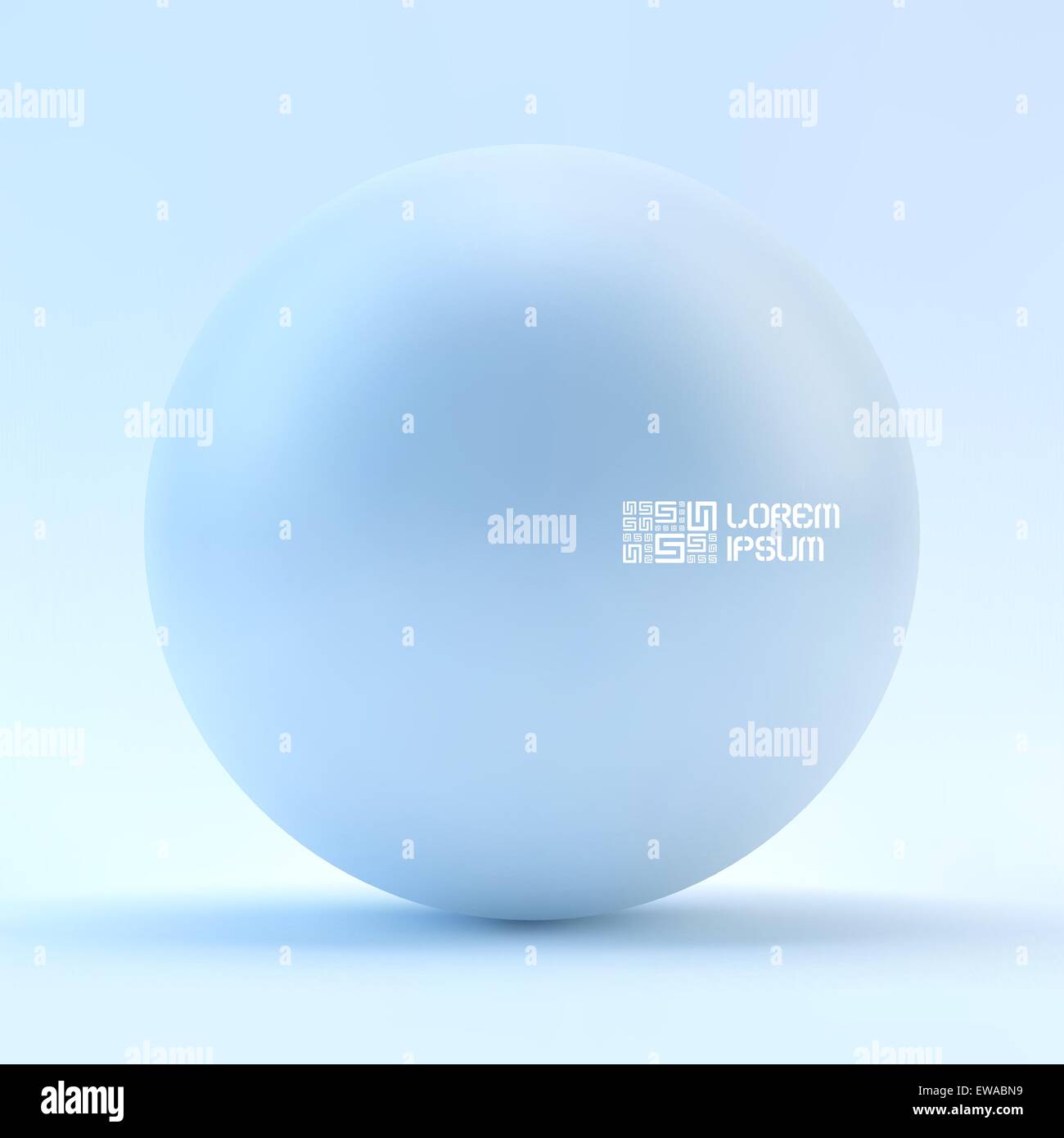 3d concept illustration. Usable for different business design Stock ...