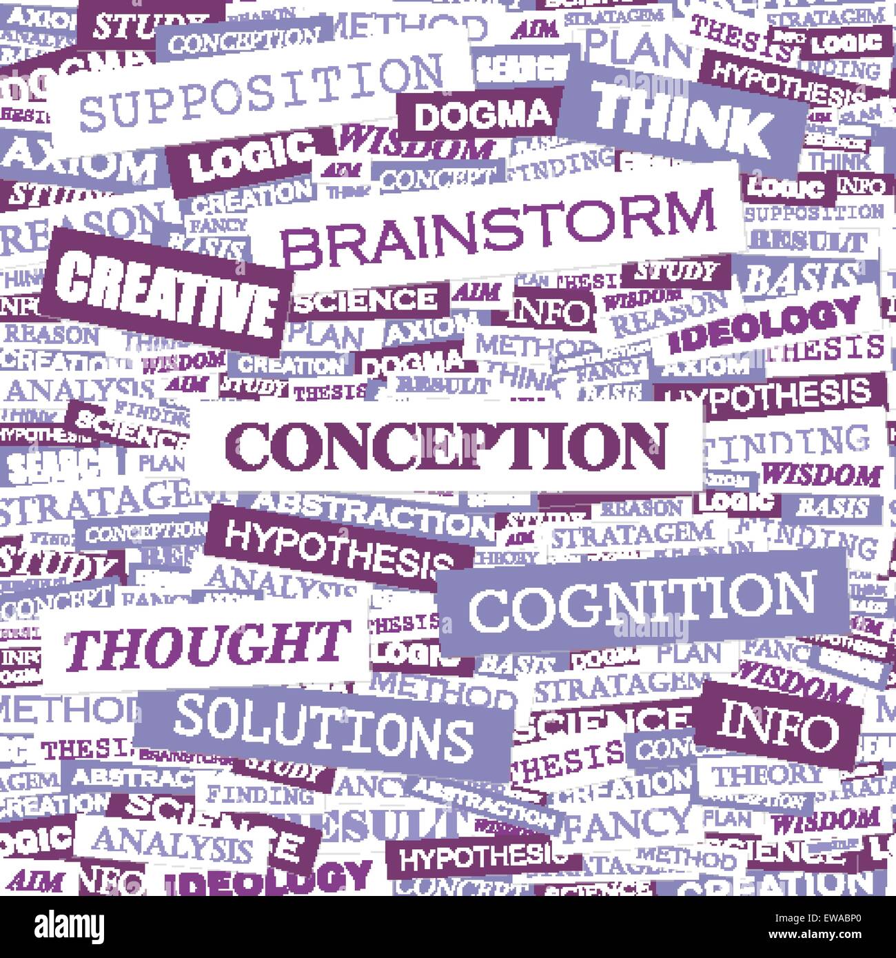 CONCEPTION. Word cloud concept illustration. Wordcloud collage Stock ...