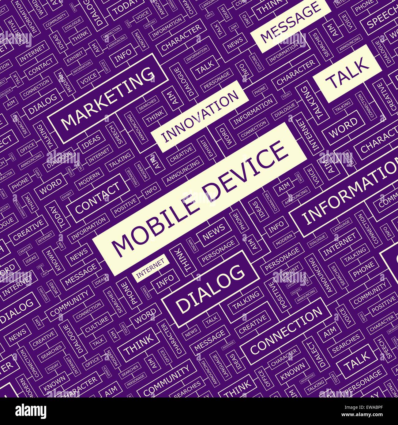 Digital information device Stock Vector Images - Alamy