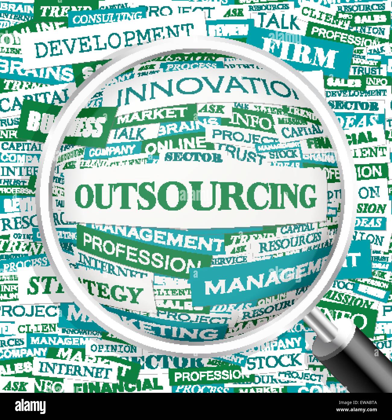 Concept customer service Stock Vector Images - Alamy