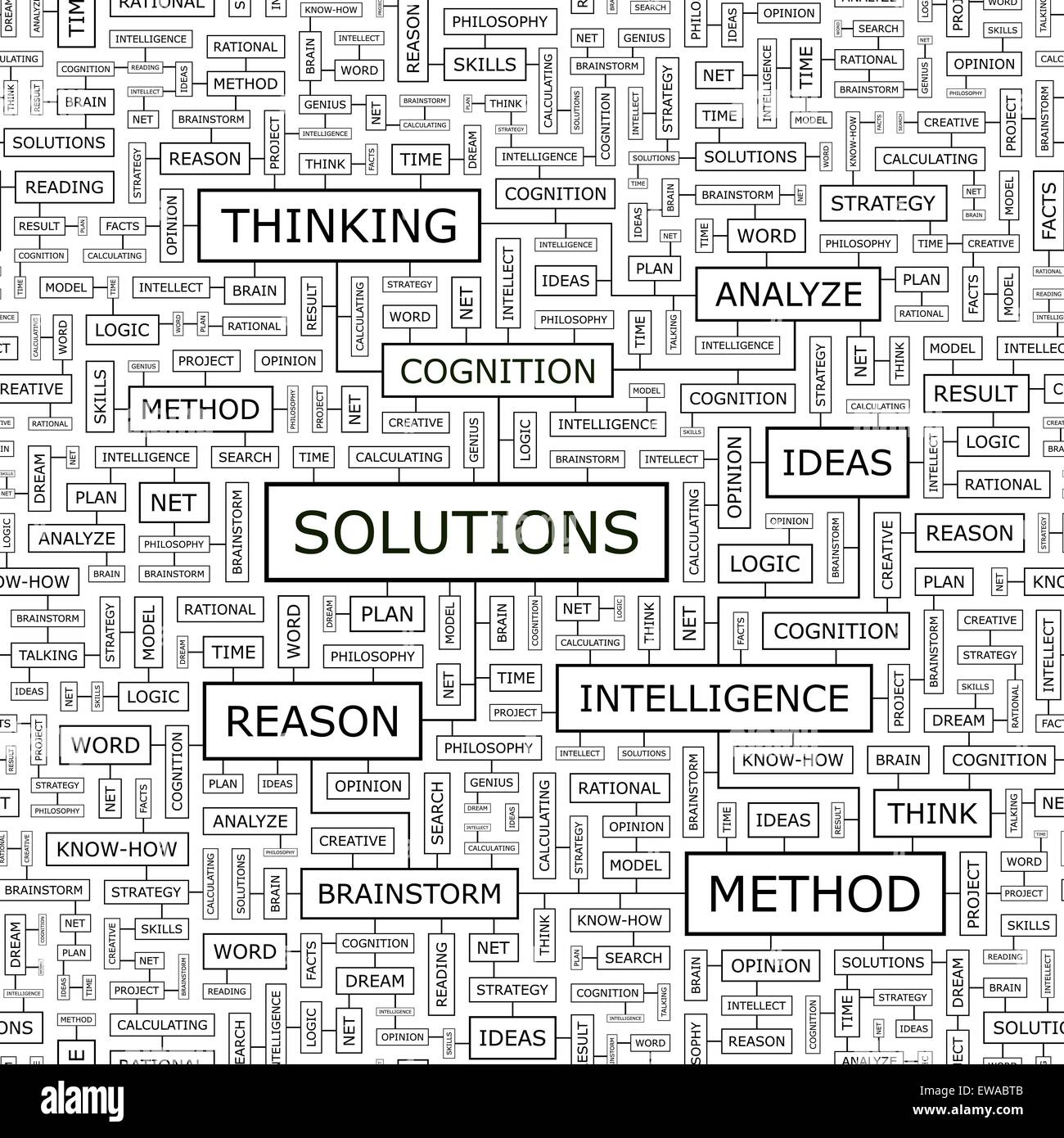 SOLUTIONS. Seamless pattern. Word cloud illustration Stock Vector Image ...