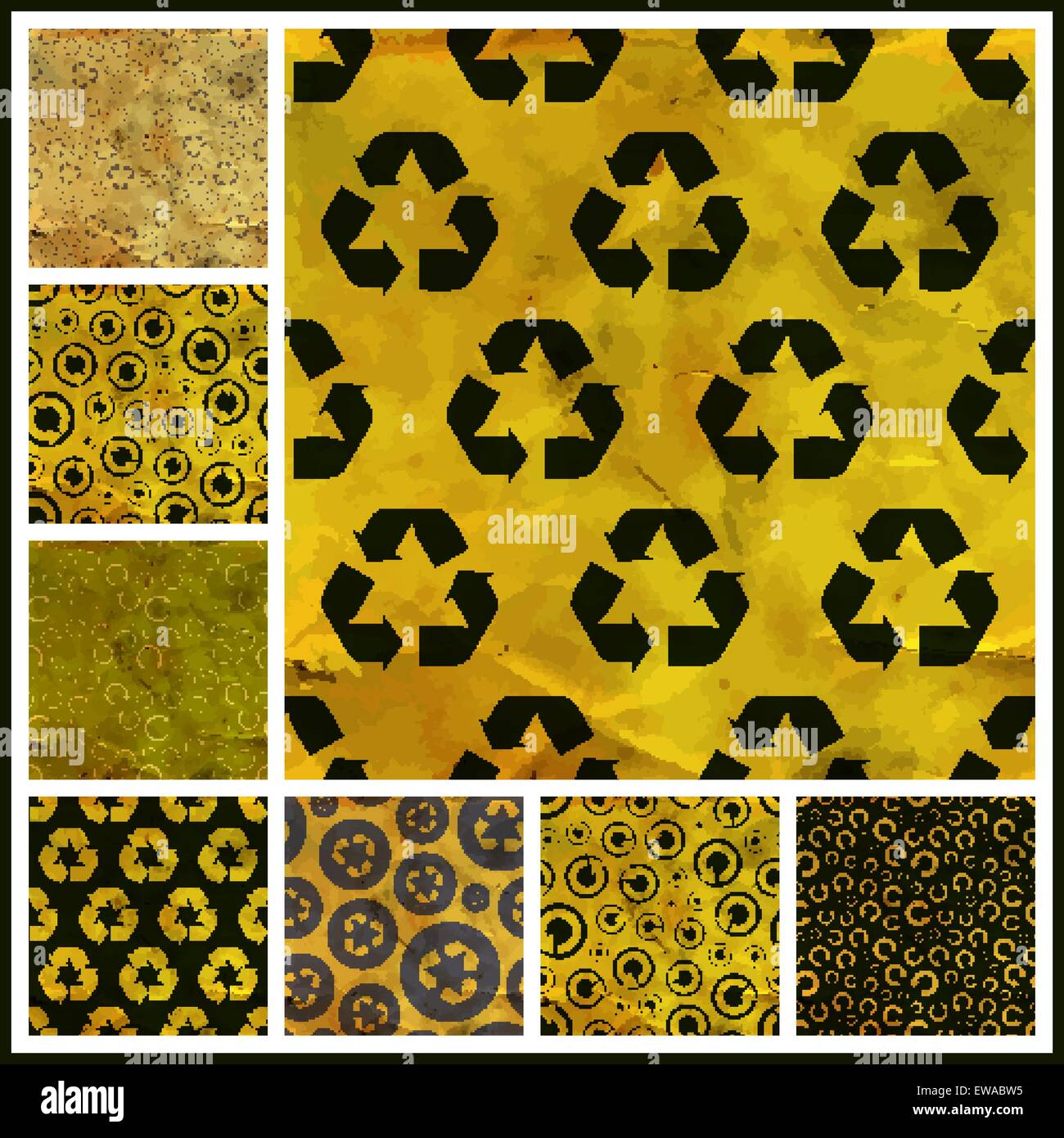 Background abstract recycling Stock Vector Images - Alamy