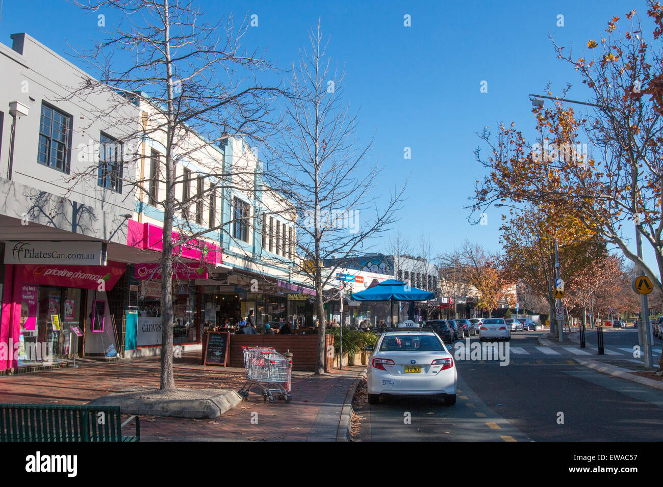 Manuka village a suburb of Canberra in australian capital territory ...