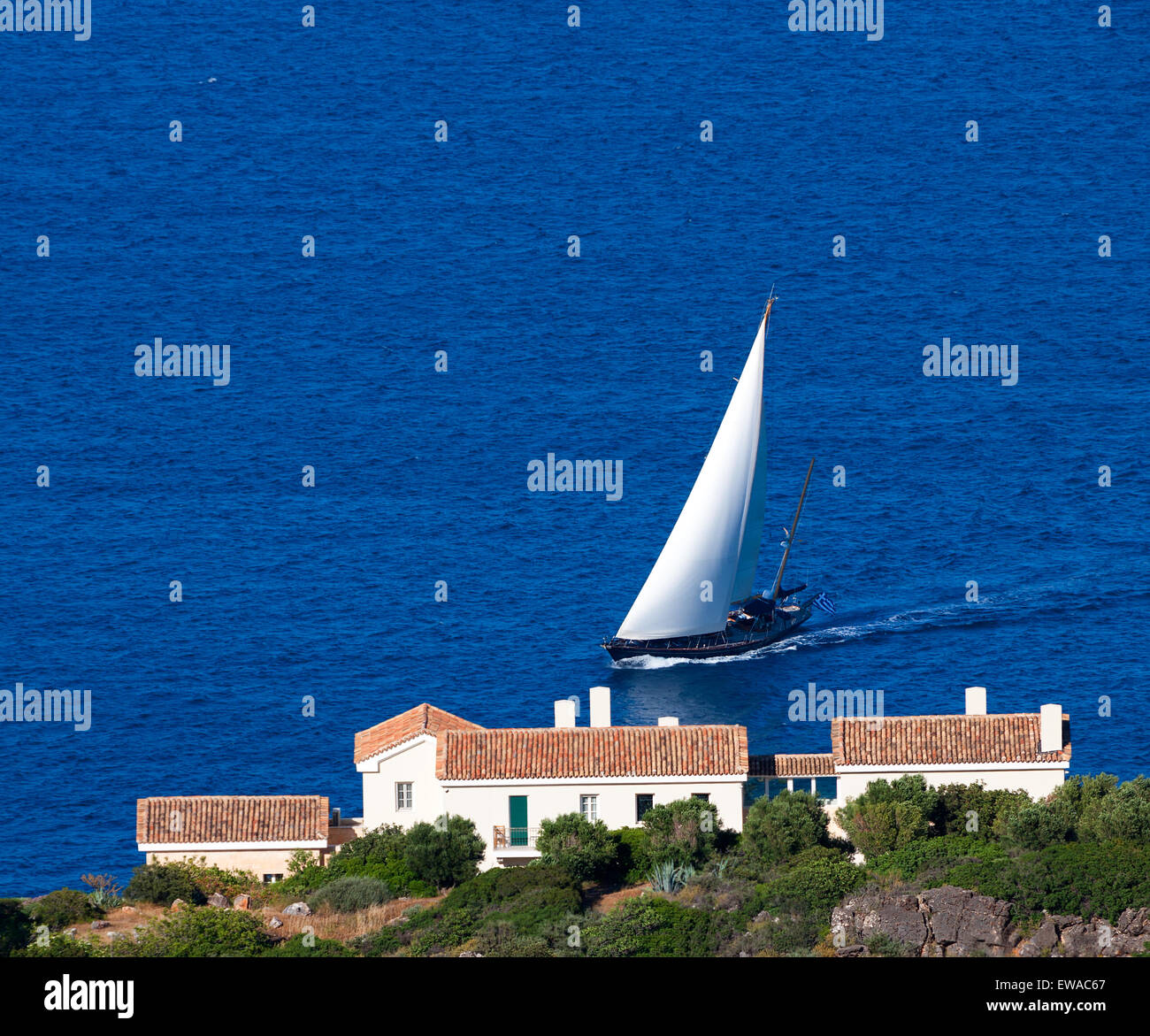 Beautiful greek shore hi-res stock photography and images - Alamy