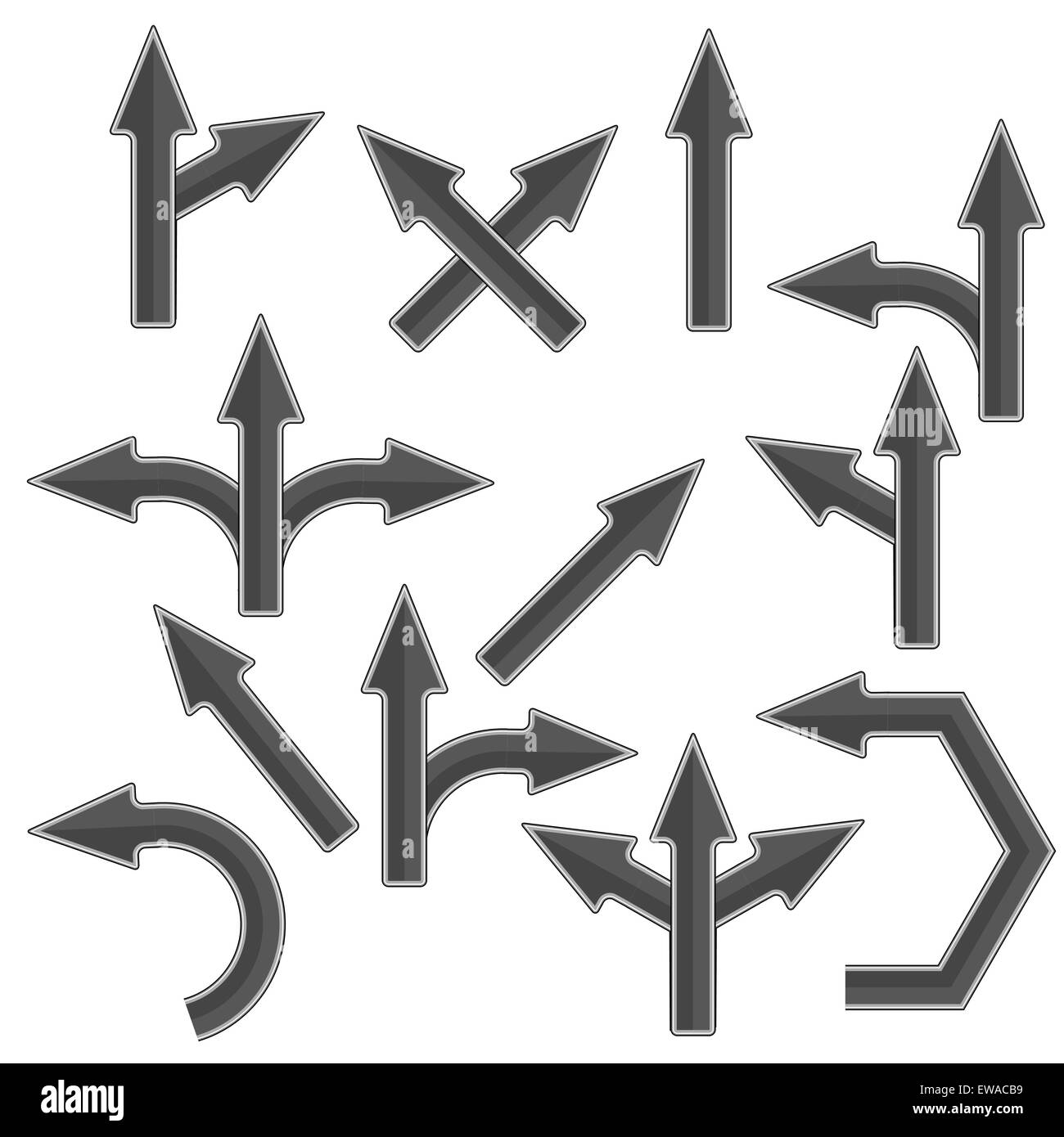 Anticlockwise Black and White Stock Photos & Images - Alamy