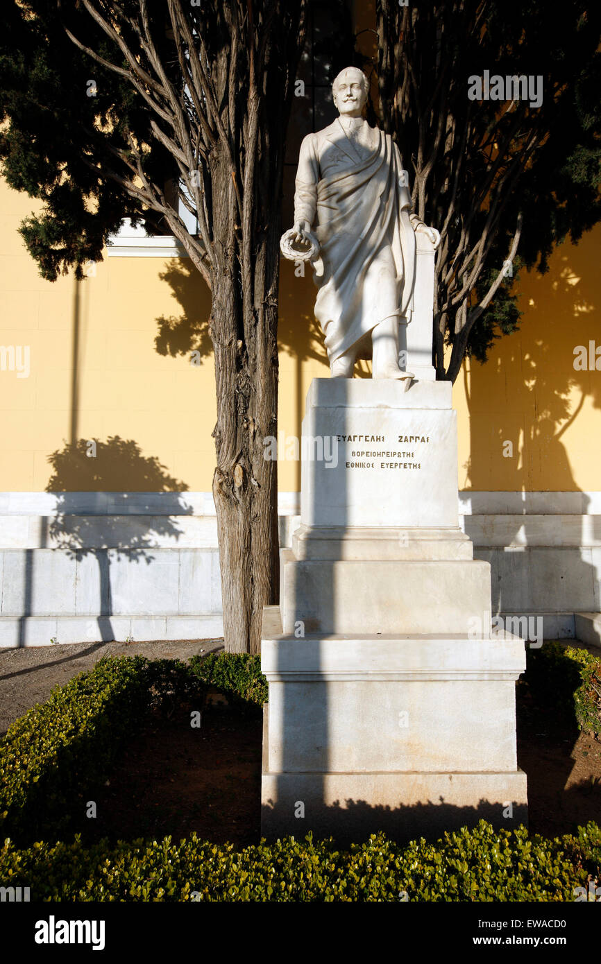 Zappas statue hi-res stock photography and images - Alamy