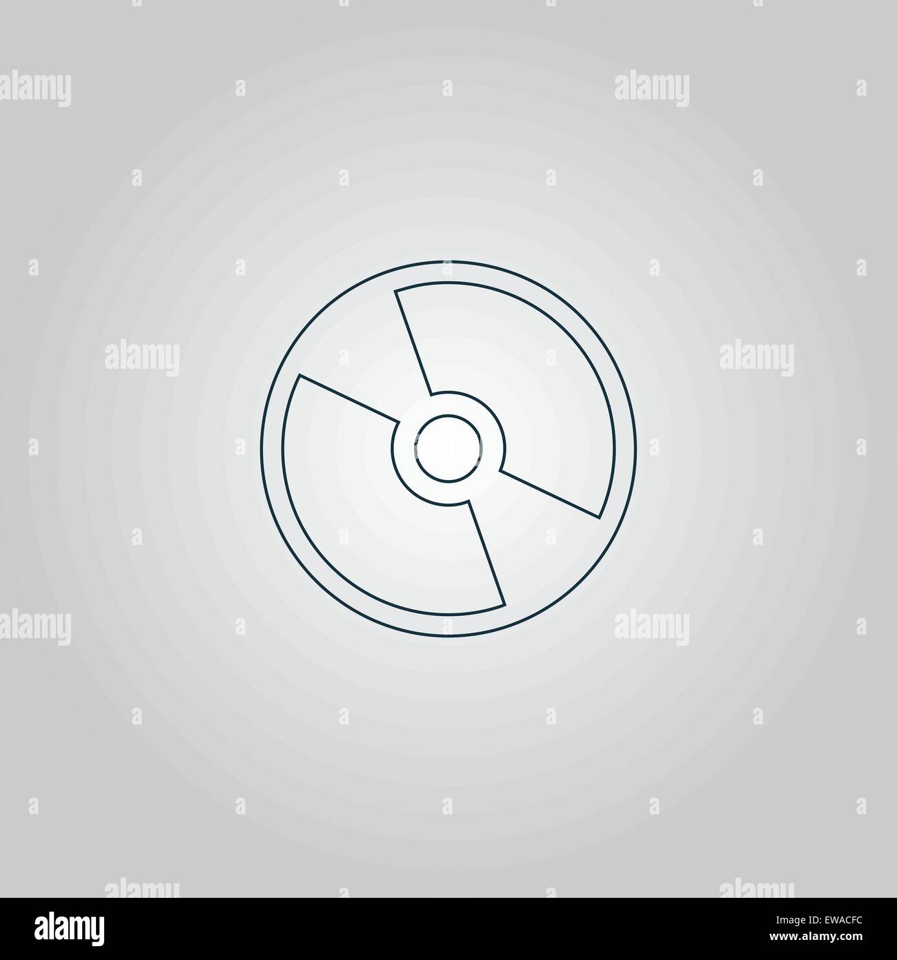 Vector CD or DVD icon Stock Vector Image & Art - Alamy