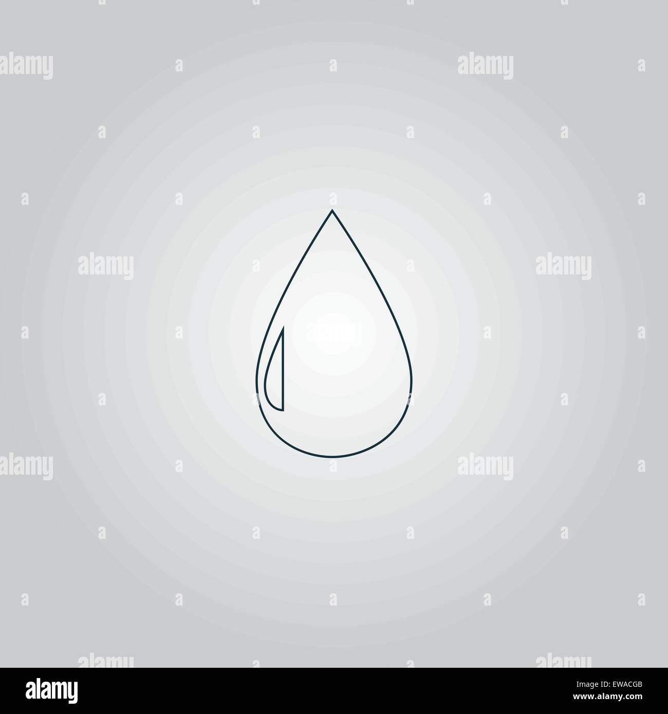 water drop icon Stock Vector Image & Art - Alamy