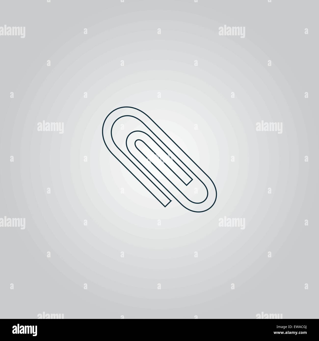 paper clip icon Stock Vector Image & Art - Alamy