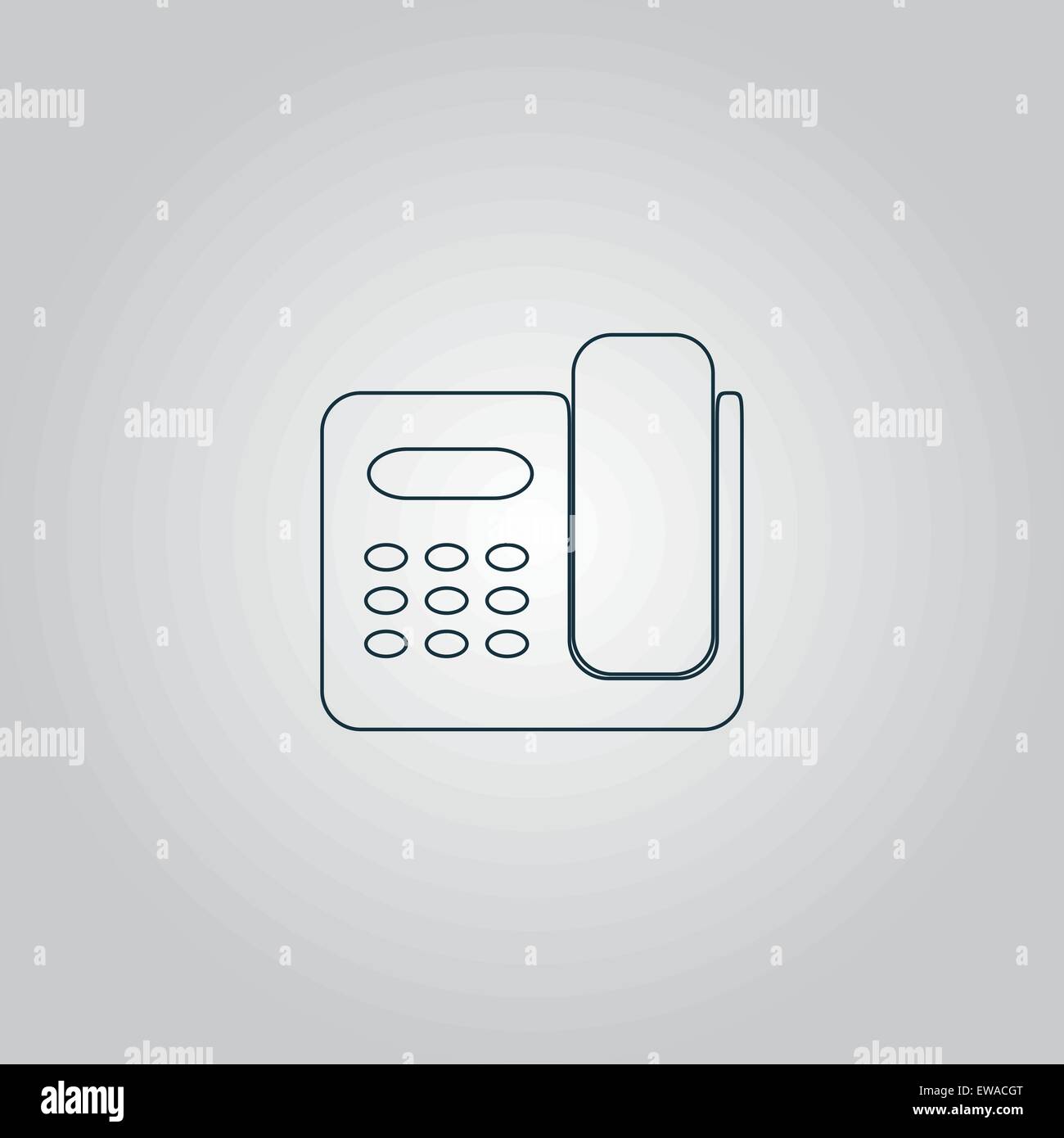 Vector fax machine illustration Stock Vector Image & Art - Alamy
