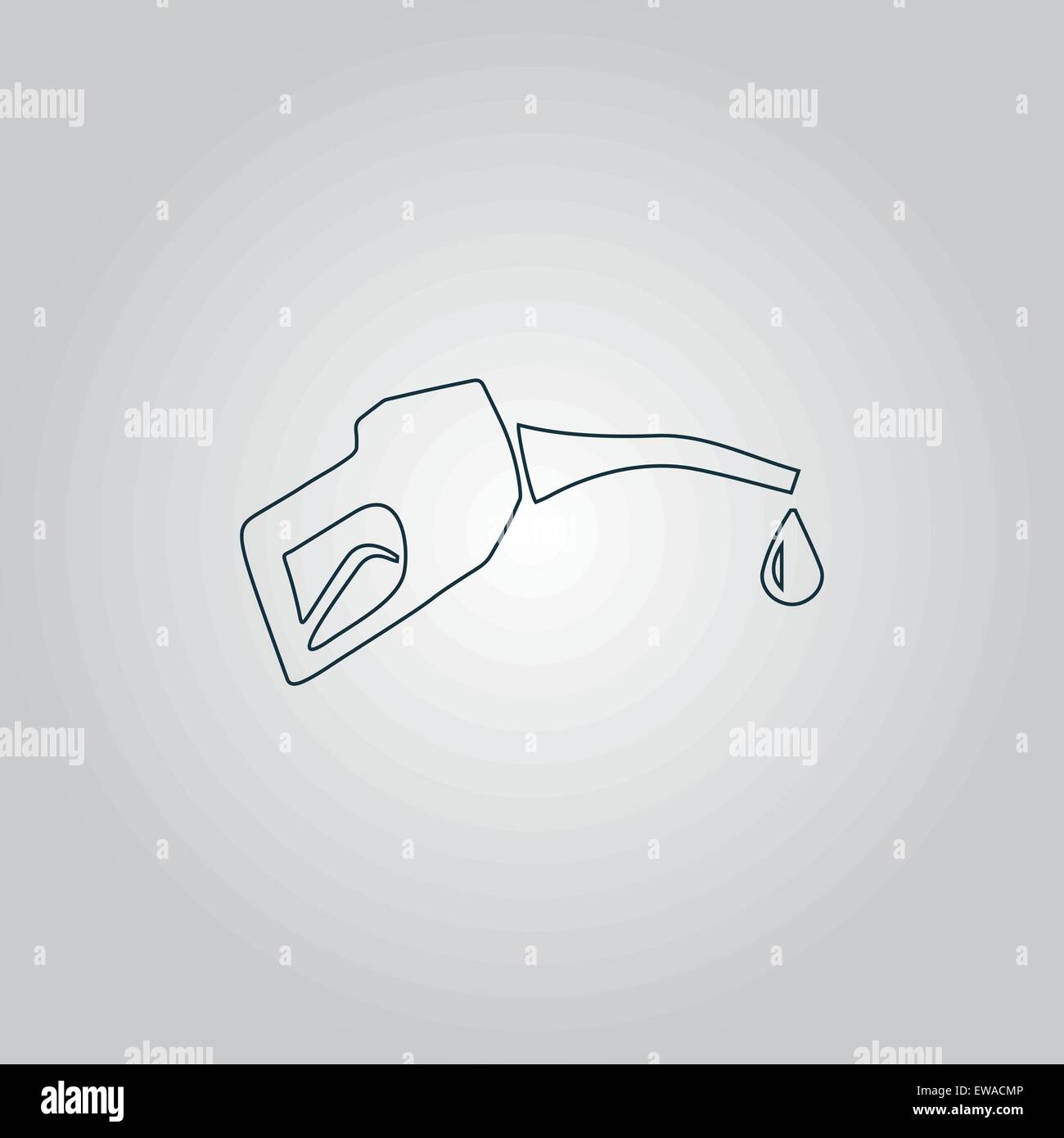 Gasoline pump nozzle sign Stock Vector Image & Art - Alamy