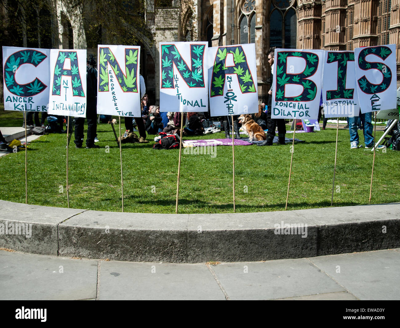 Cannabis Protest London High Resolution Stock Photography and Images ...