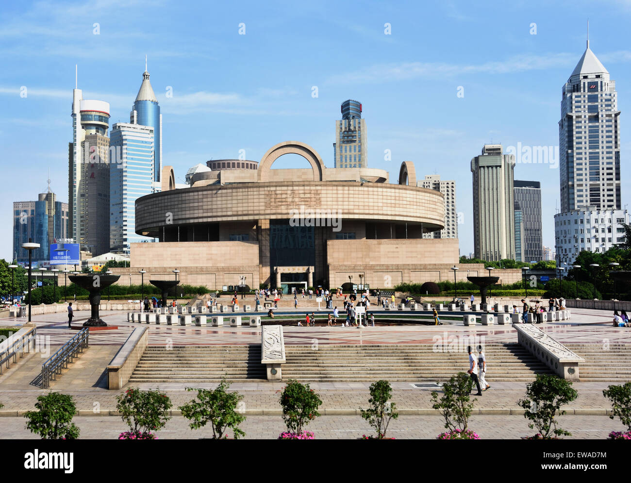 The Shanghai Museum of ancient Chinese art People's Square ( Huangpu ...