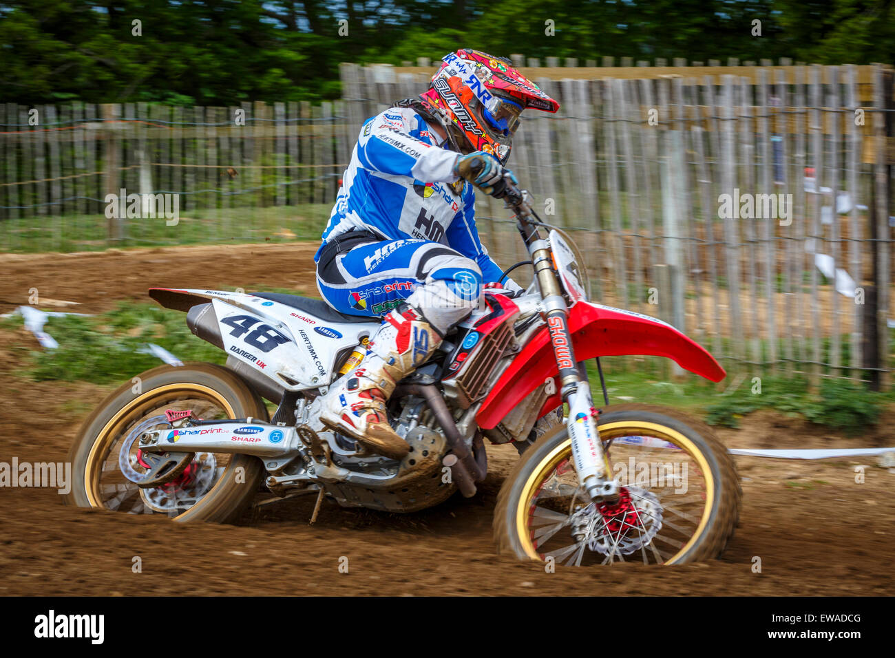 Benjamin Talbot on his KTM 350 during the Eastern Centre ACU Expert ...