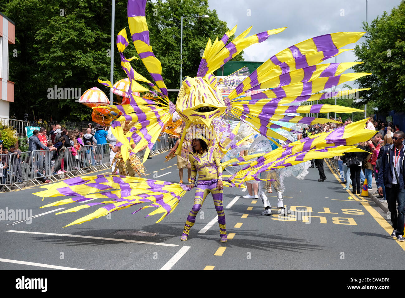 Dancers taking part in Preston's Caribbean Carnival Stock Photo - Alamy Dancers taking part in Preston's Caribbean Carnival Stock Photo - Alamy