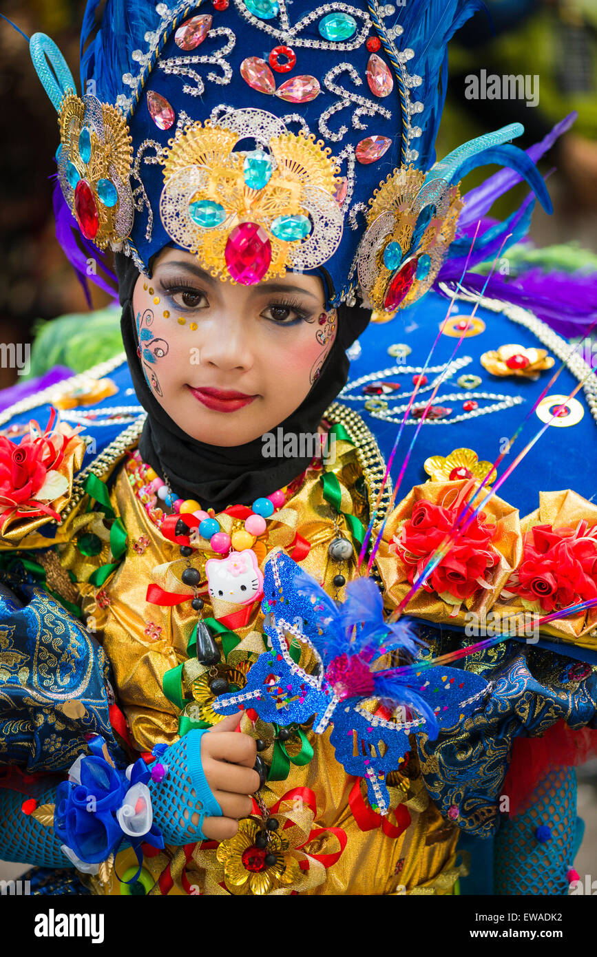 The Jember Fashion Carnival in Jember Indonesia Stock Photo - Alamy