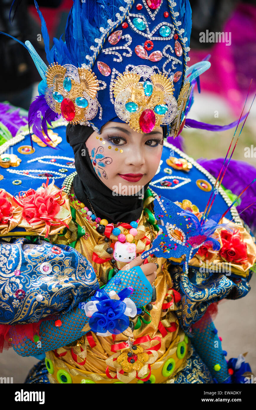 The Jember Fashion Carnival in Jember Indonesia Stock Photo - Alamy
