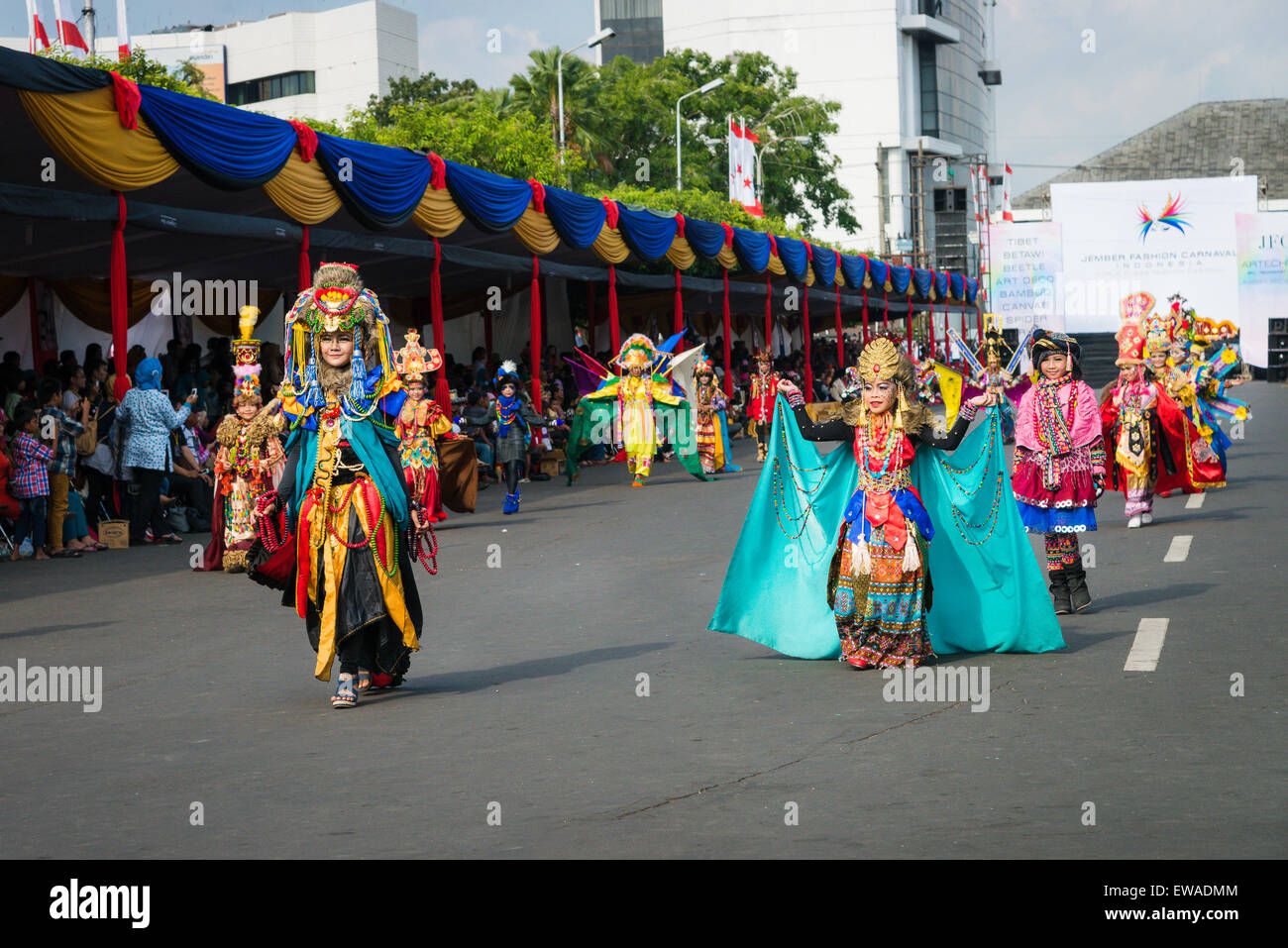 The Jember Fashion Carnival in Jember, Indonesia Stock Photo - Alamy
