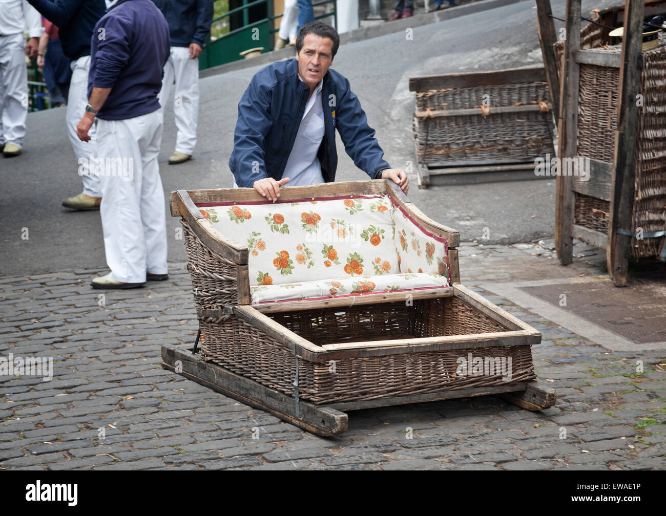Old push sled hi-res stock photography and images - Alamy