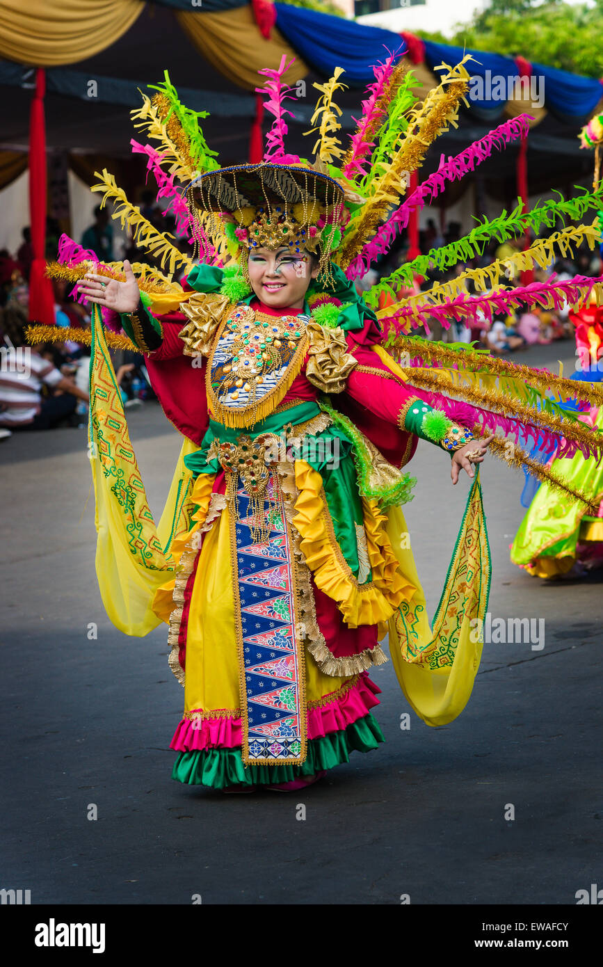 Jember Fashion Carnival in Jember, Indonesia Stock Photo - Alamy