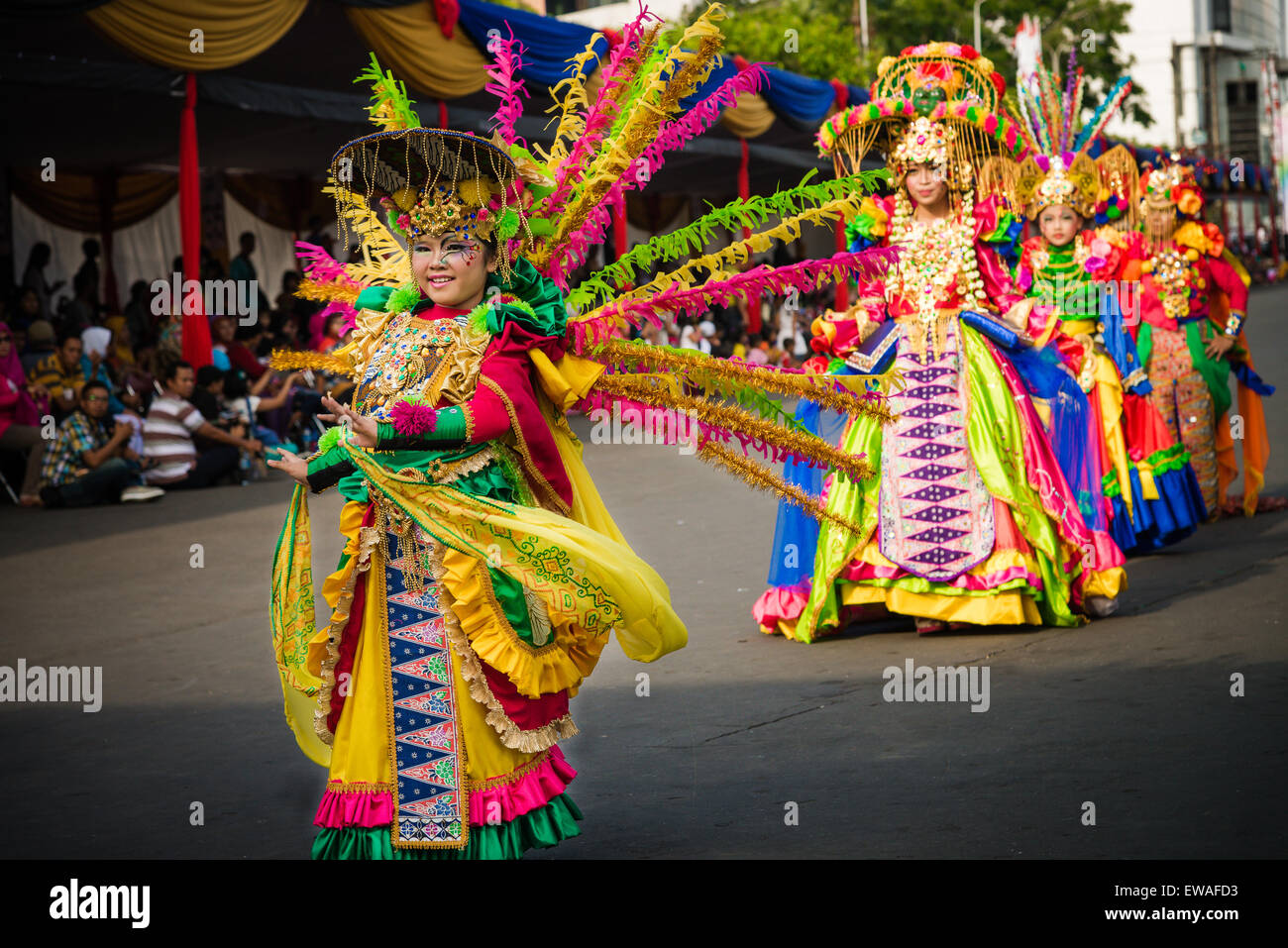 Jember Fashion Carnival in Jember, Indonesia Stock Photo - Alamy