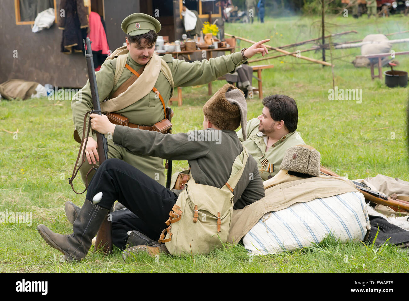 Kornilov soldiers hi-res stock photography and images - Alamy