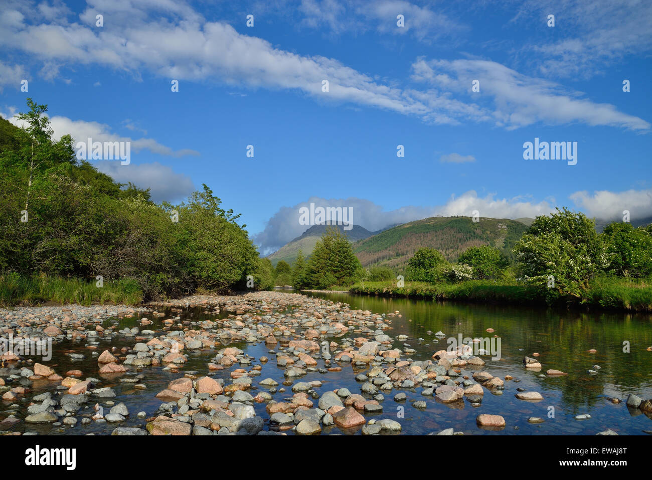 the river liza at ennerdale just before it flows into ennerdale lake ...