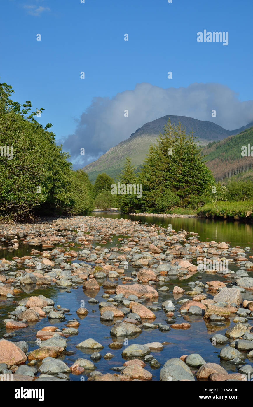 the river liza at ennerdale just before it flows into ennerdale lake ...