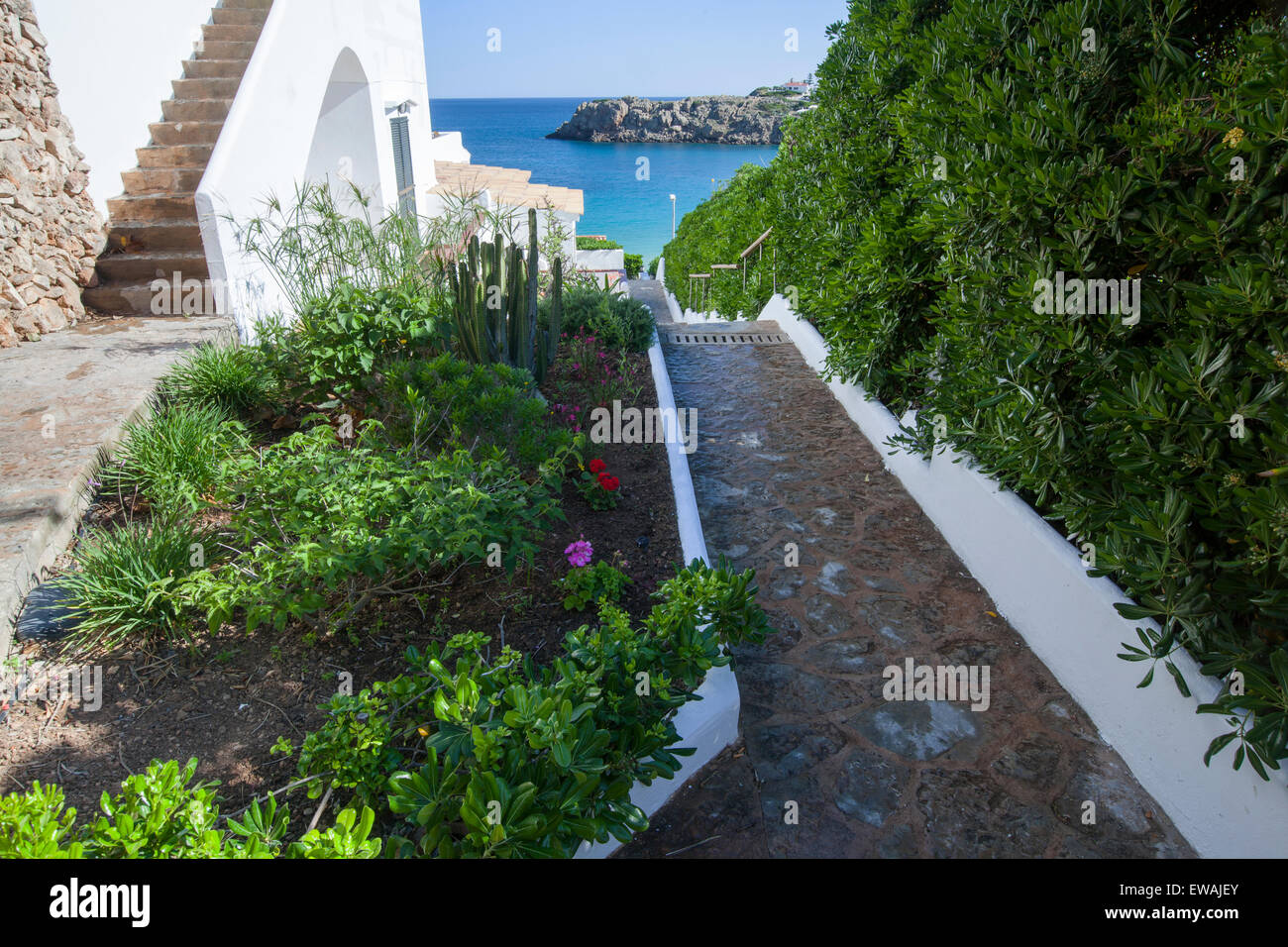Minorca path way hi-res stock photography and images - Alamy
