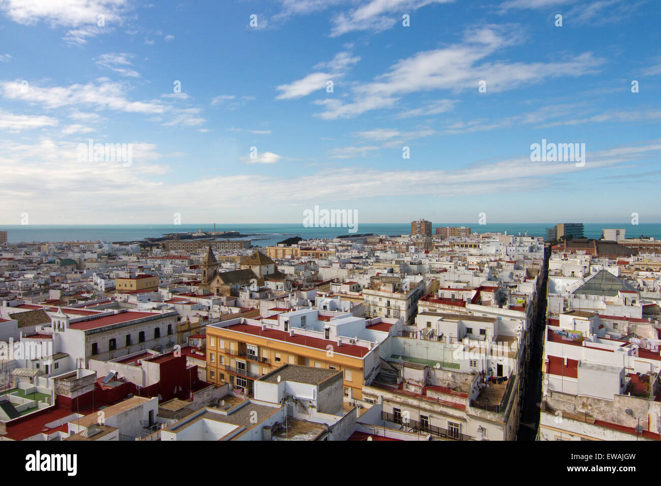 Cadiz spain sun cityscape hi-res stock photography and images - Alamy