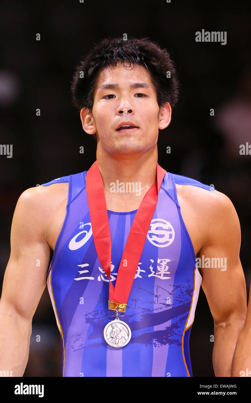 nd Yoyogi Gymnasium, Tokyo, Japan. 19th June, 2015. Takahiro Inoue ...